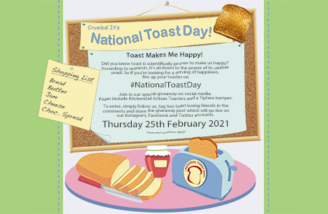 National Toast Day Terms and Conditions | World Bread Awards